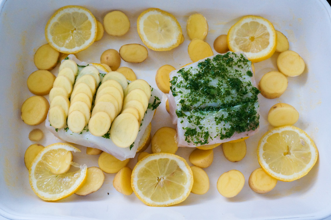 Cod and potato crust – tasting tales